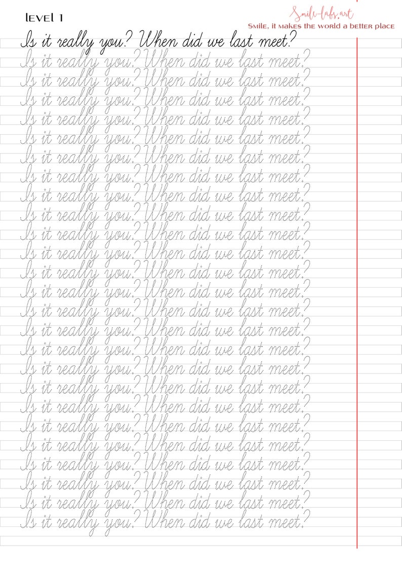 Basic English Greetings, Cursive Handwriting Workbook for Kids and ...