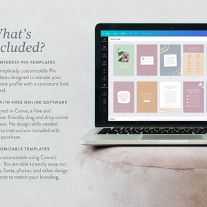 Pinterest Templates Canva Pastel Pinterest Pins Social Media Blogger ...