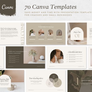 Presentation Slide Deck | Canva Slide Templates | Webinar | Online ...