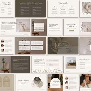 Presentation Slide Deck | Canva Slide Templates | Webinar | Online ...