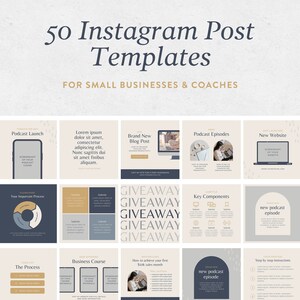 Instagram Templates Canva Engagement Templates Instagram - Etsy