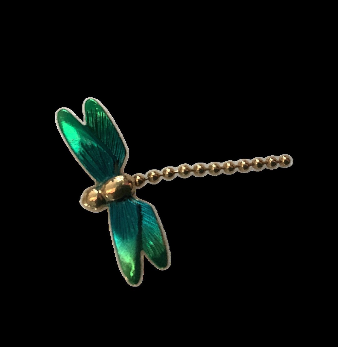 Vintage Avon Dragonfly Lapel Pin. Measures 3/4” From Tip to Tip. Marked ...