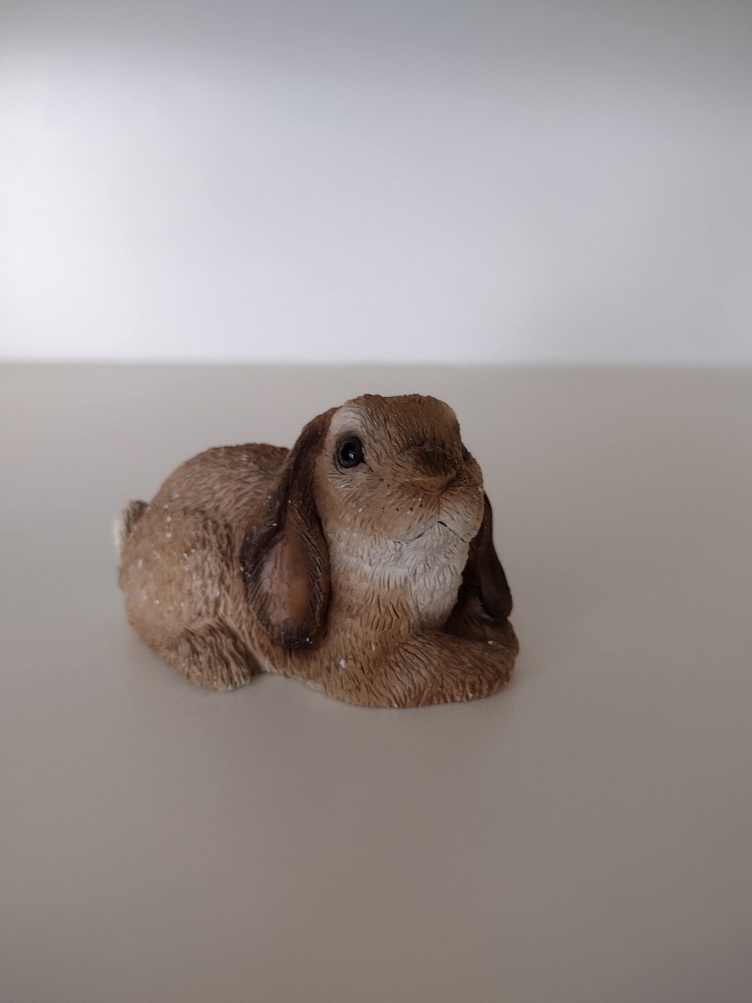 Vintage Long Floppy Ear Resin Rabbit Figurine - Etsy