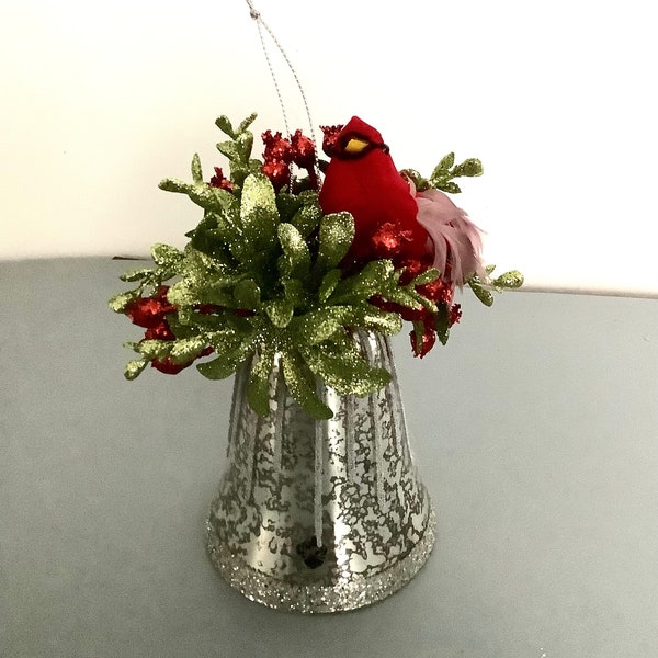Red Cardinal Bell - Etsy
