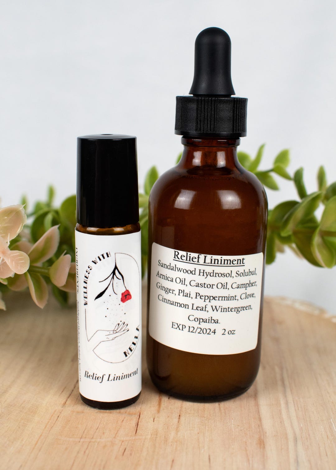 Relief Liniment: Aches & Pains Organic, Herbal Topical - Etsy