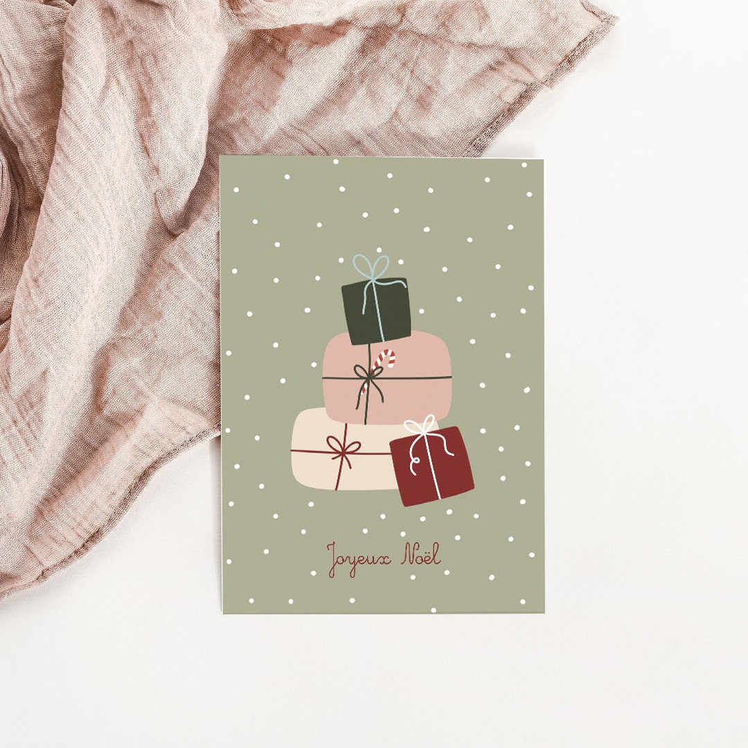 Carte Cadeaux de Noël - Etsy France