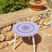 Artistic Mandala Dot Art Center Table, Wooden Tea Table, Coffee Table ...