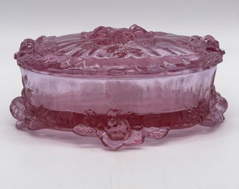 Fenton Trinket Box - Etsy