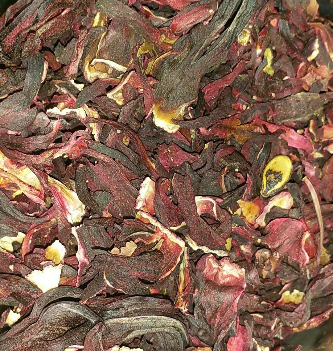 Organic Hibiscus (hibiscus Sabdariffa) Dried Herb - Etsy