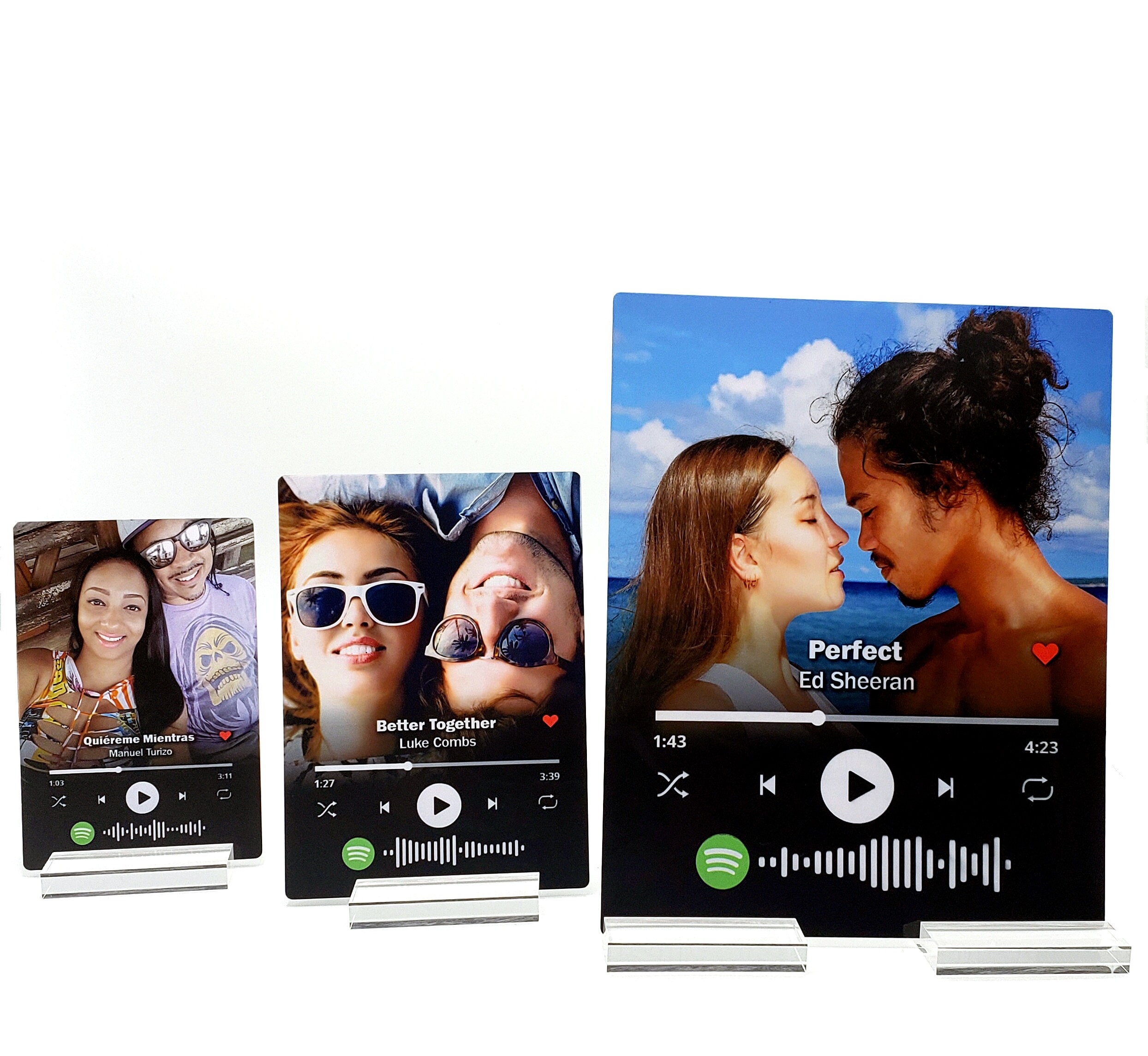 Spotify Custom Photo Panel Music Display Song Album Cover | Etsy