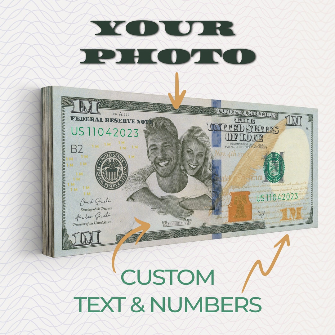 Personalized Couples Gift Wedding Money Birthday Party Money Decor ...