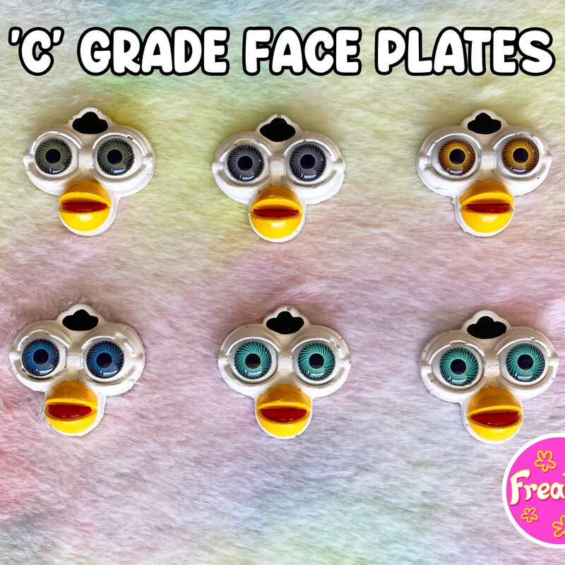 Furby Face Plate - Etsy