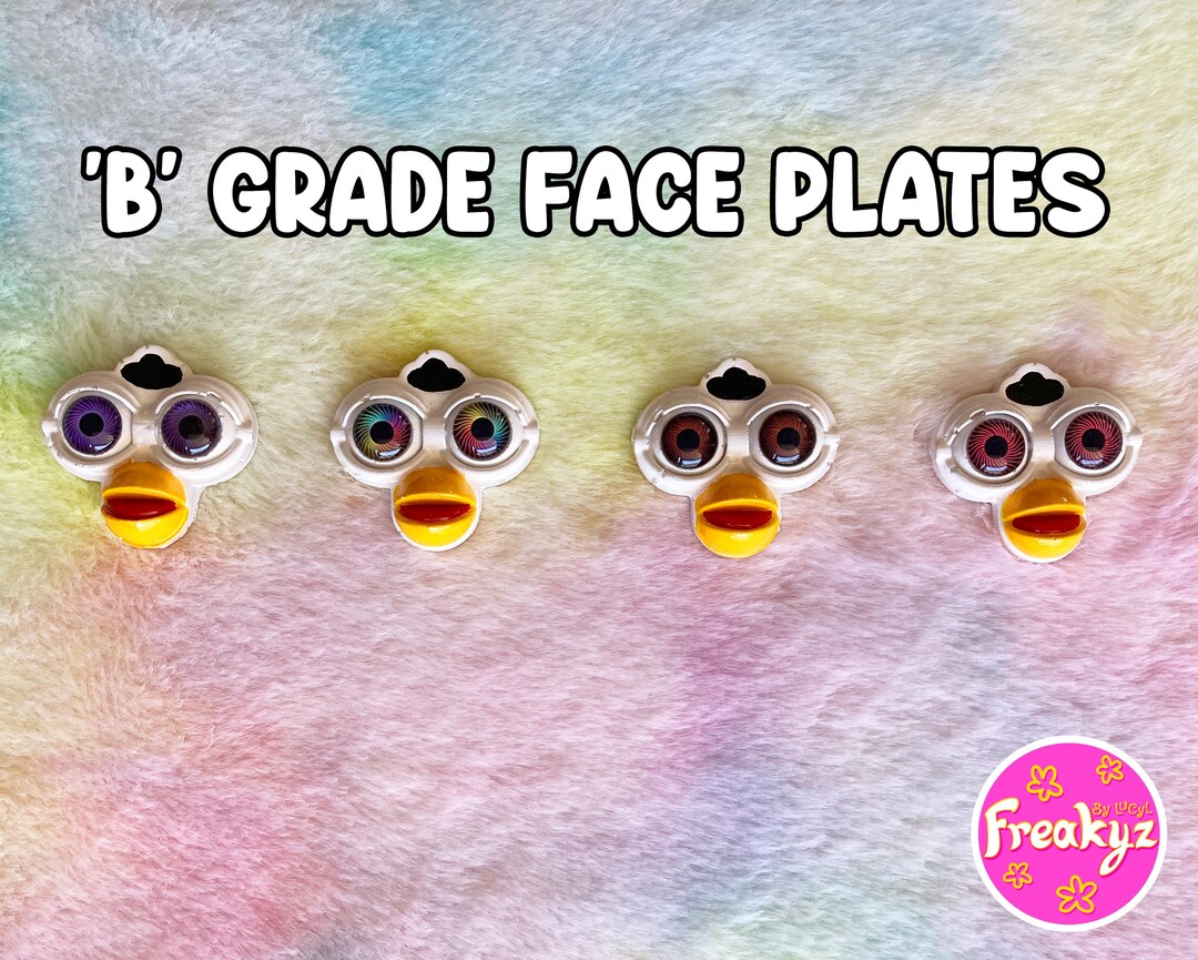 Furby B Grade Face Plates ~ Furby Oddbody - Etsy