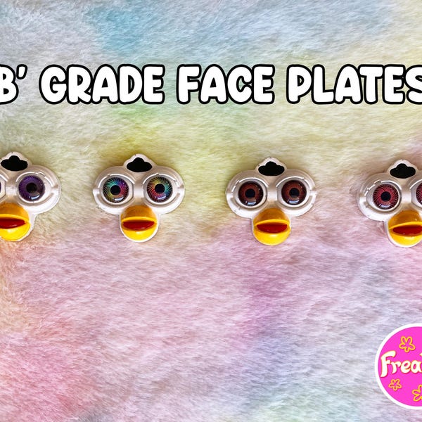 Furby Face Plate - Etsy
