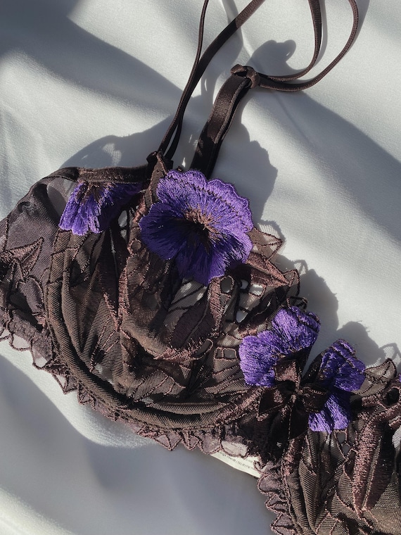 1990s vintage rare SIMONE PERELE deadstock lingerie s… - Gem