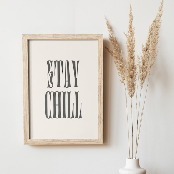 Chill Print - Etsy