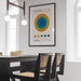 Mid Century Modern Yellowstone Poster Abstract Printable Wall - Etsy