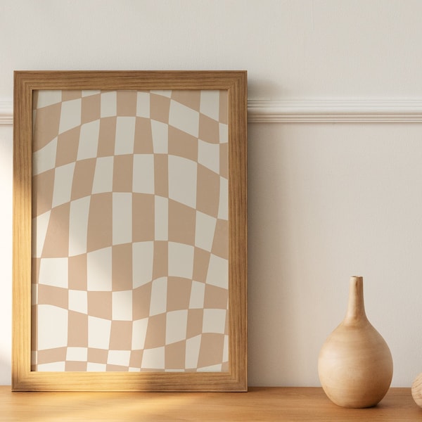 Checkerboard Art - Etsy