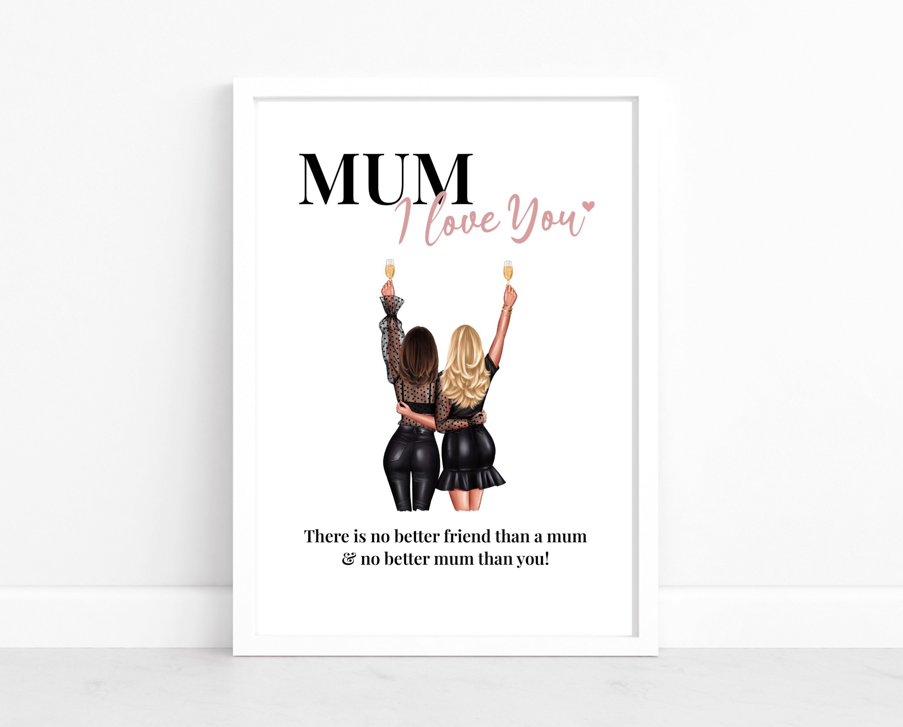 Mum Personalised Print, Mum/mother/mam Customised Gift, Mum/mother ...