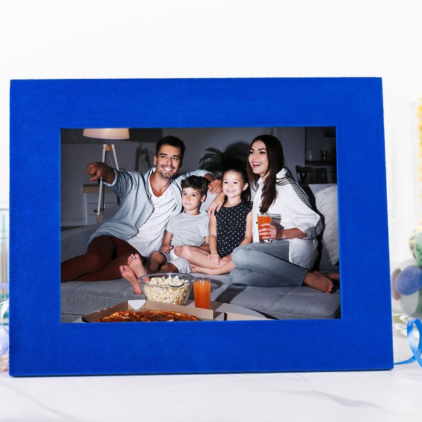 Custom Extra Large Wall Art Split Photo Frame Collage Wall Mounted Wood ...