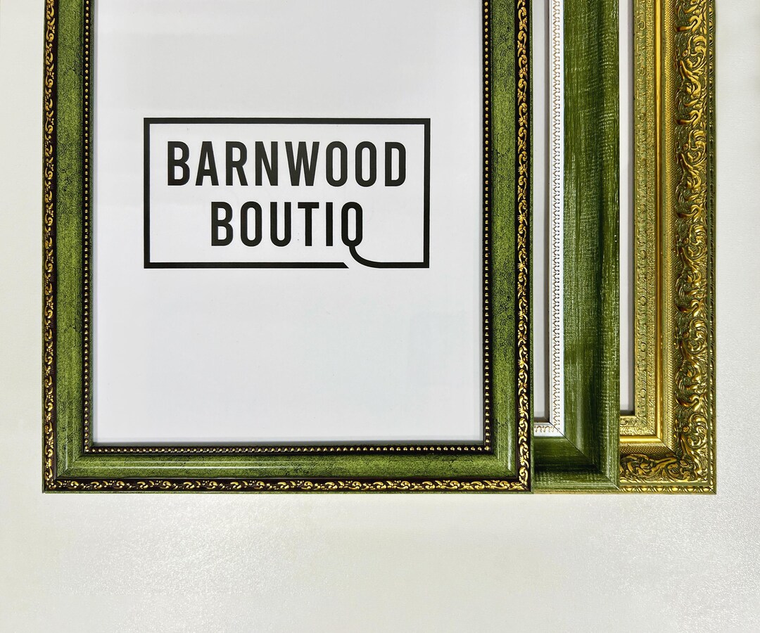 Custom Vintage Photo Frames - Ornate Picture Frame, Wall Gallery Decor ...