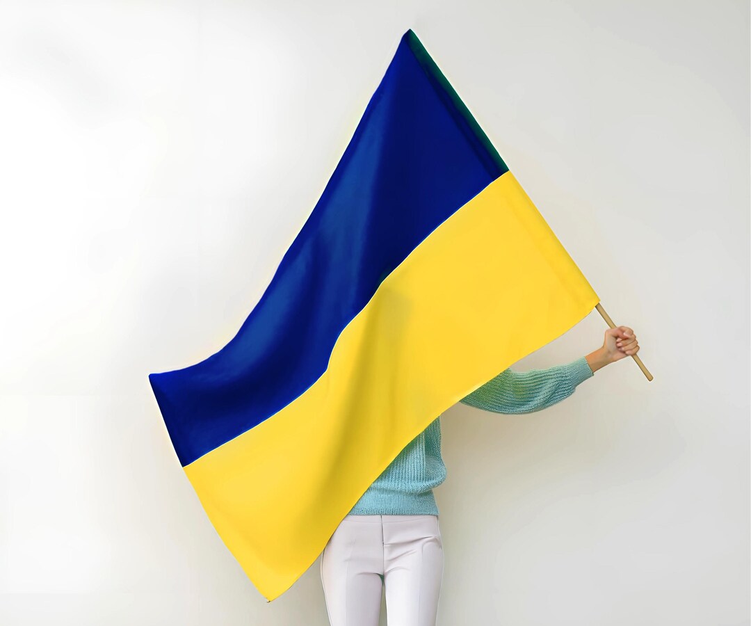 Large Ukrainian Flag Made in Ukraine - Show Your Support With Ukrainian ...