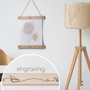 Custom Extra Large Wall Art Split Photo Frame Collage Wall Mounted Wood ...