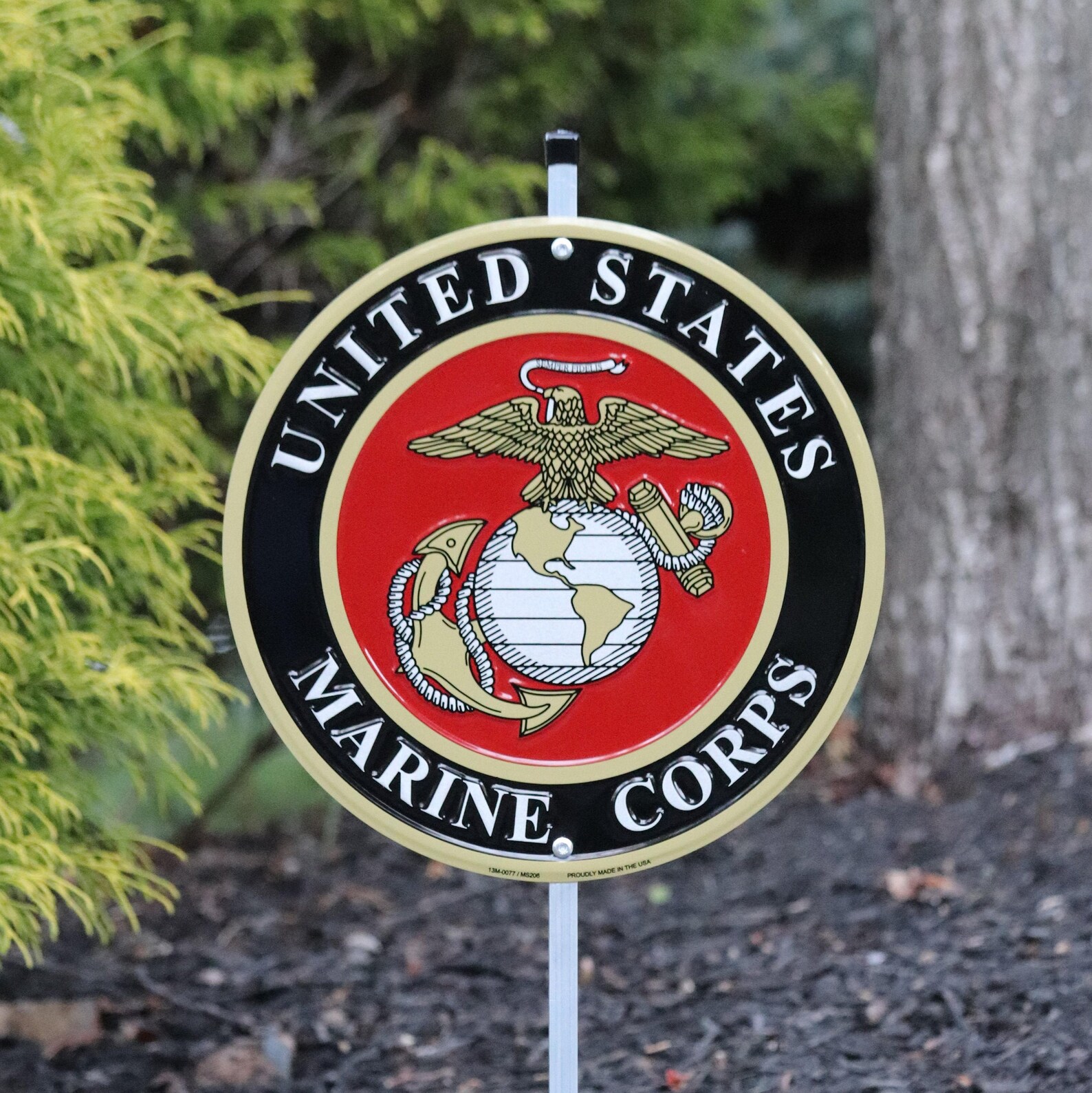 Marine Corps Aluminum Yard Sign - Etsy