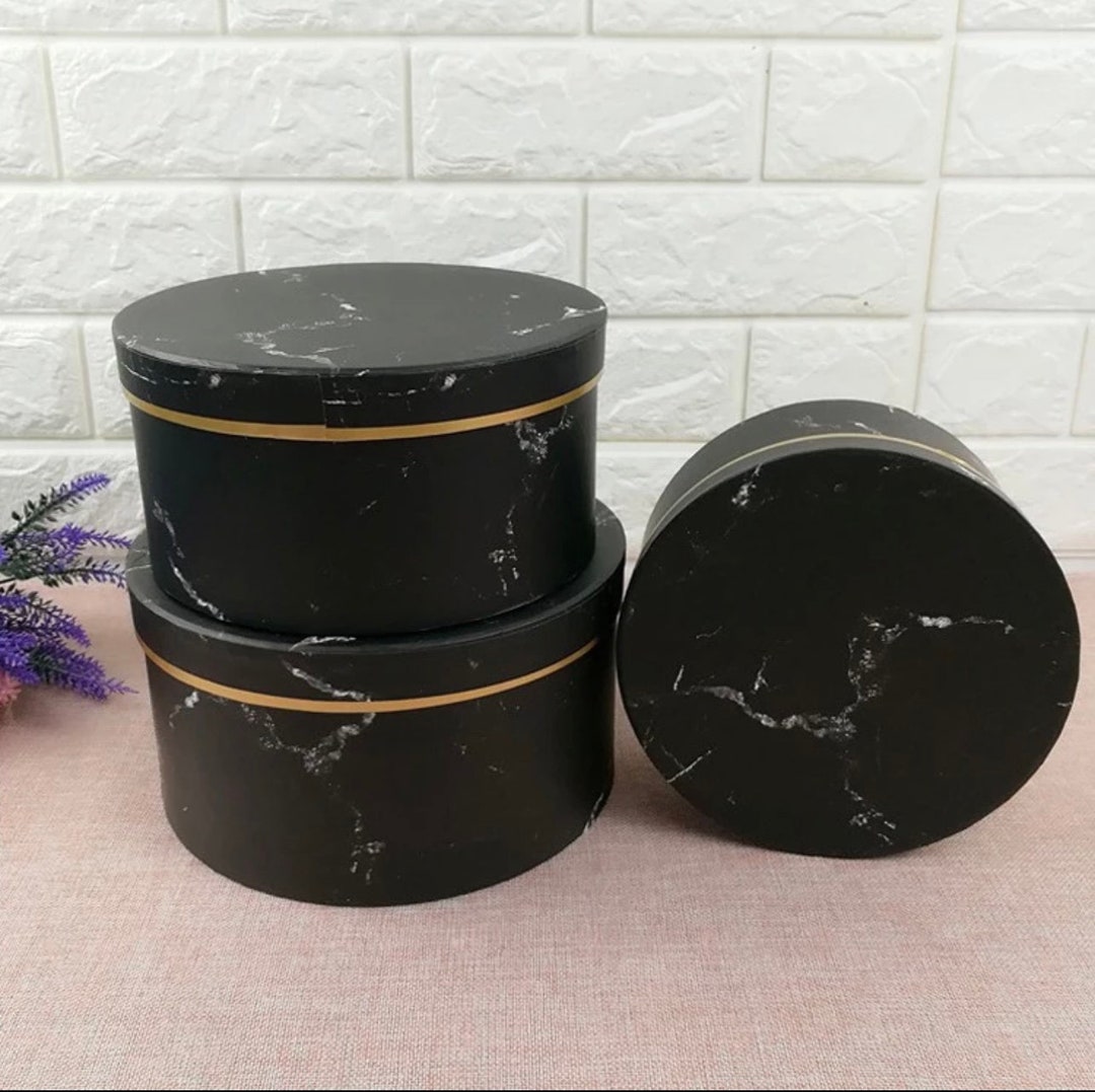 Black Marble Gift Box Sets Gift Box, Storage Box, Gift Supplies, Marble ...