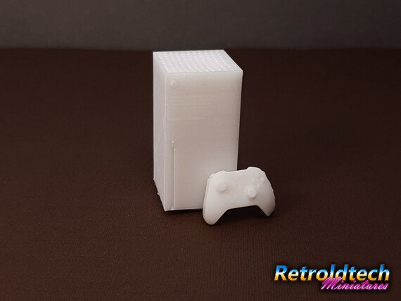 Miniature Microsoft XBOX Series X 3D Printed Unfinished | Etsy