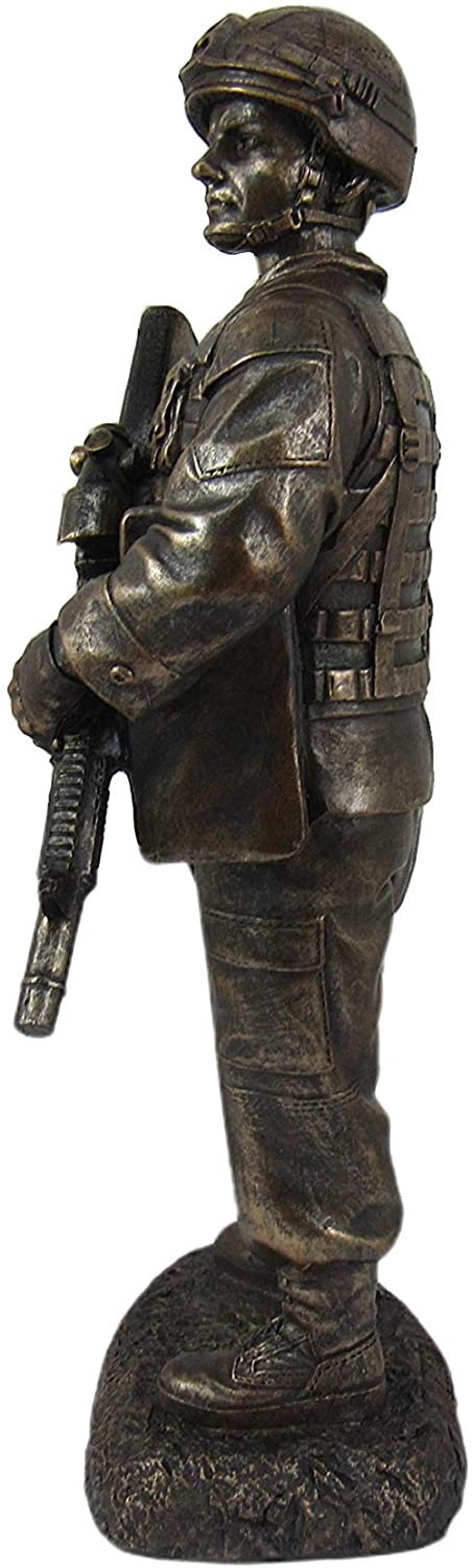 Battle Ready Military Soldier Statue Figurine Collectible | Etsy