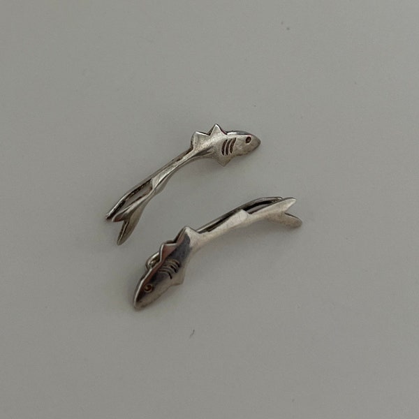 Sterling Silver Fish - Etsy