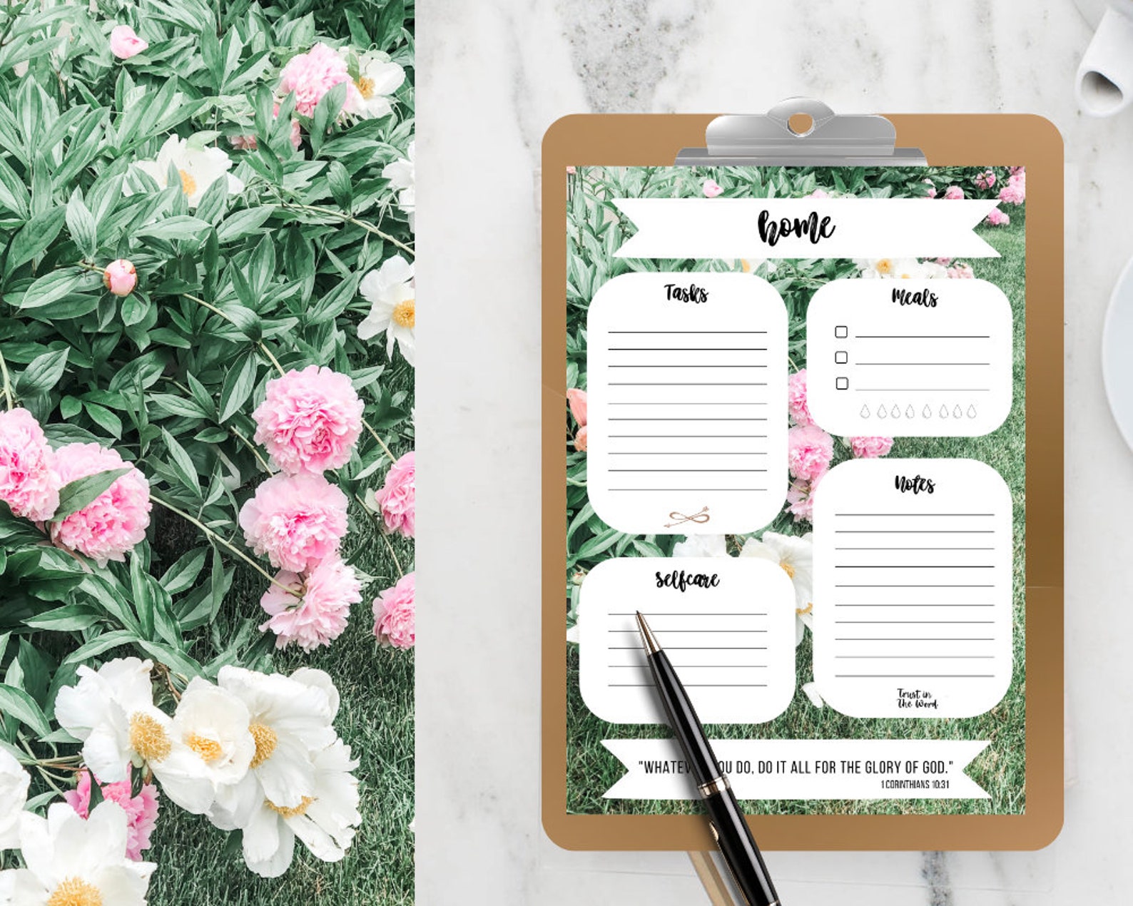 Christian to Do List Christian Planner Page Christian Home - Etsy