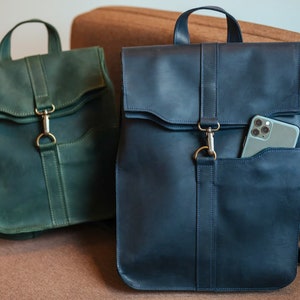 Handmade Leather Backpack Women,leather Backpack Woman,laptop Backpack ...