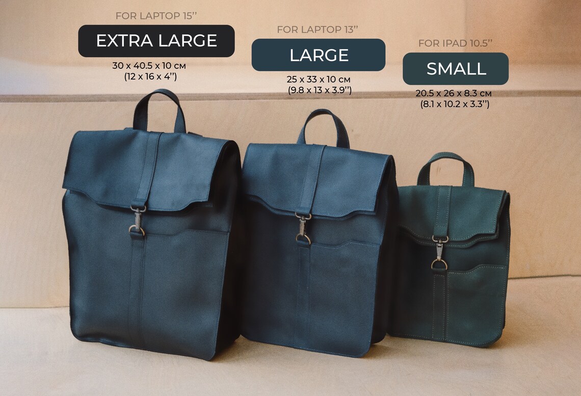 Handmade Leather Backpack Womenleather Backpack Womanlaptop - Etsy