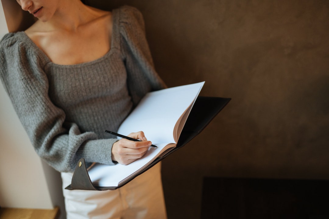 Personalized Notebook Cover, Leather Journal Refillable, Notebook Cover ...