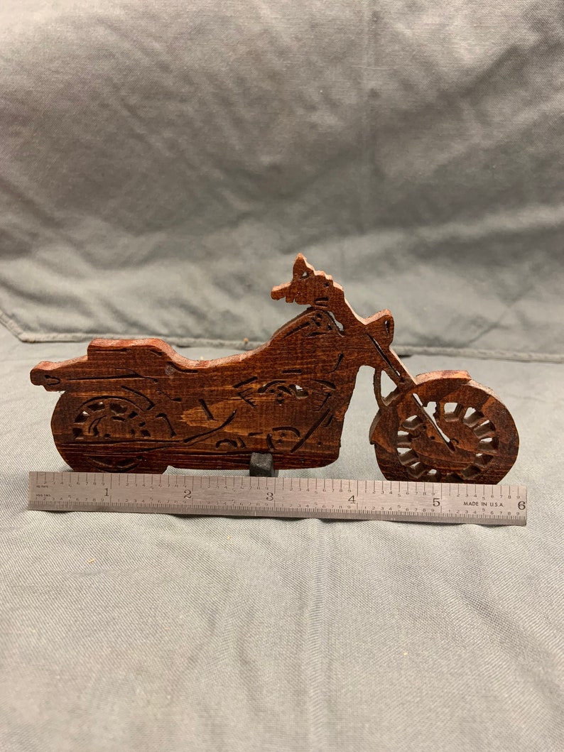 Scroll Saw Motorcycle - Etsy