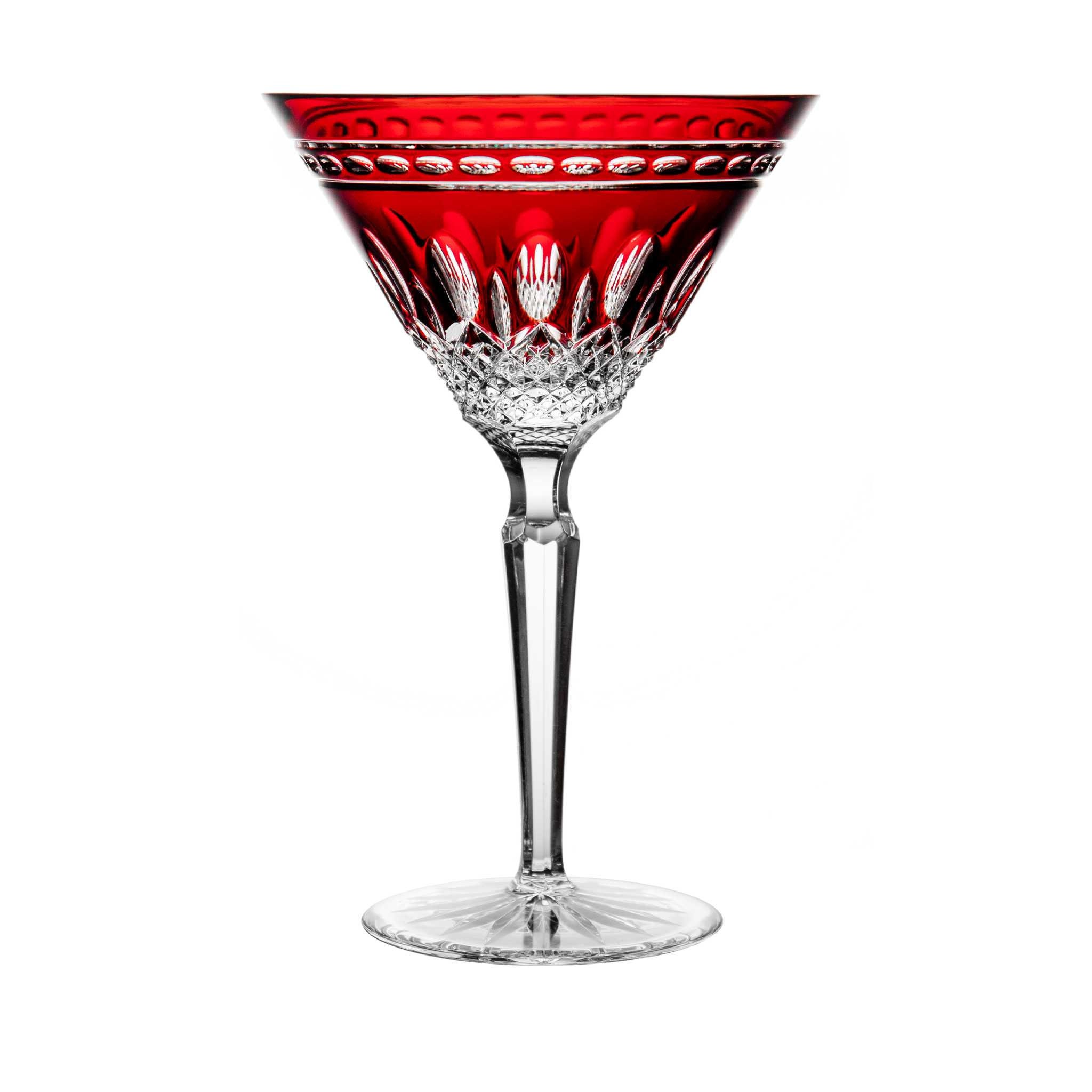 Waterford - Clarendon Ruby Red Martini Glass - Etsy