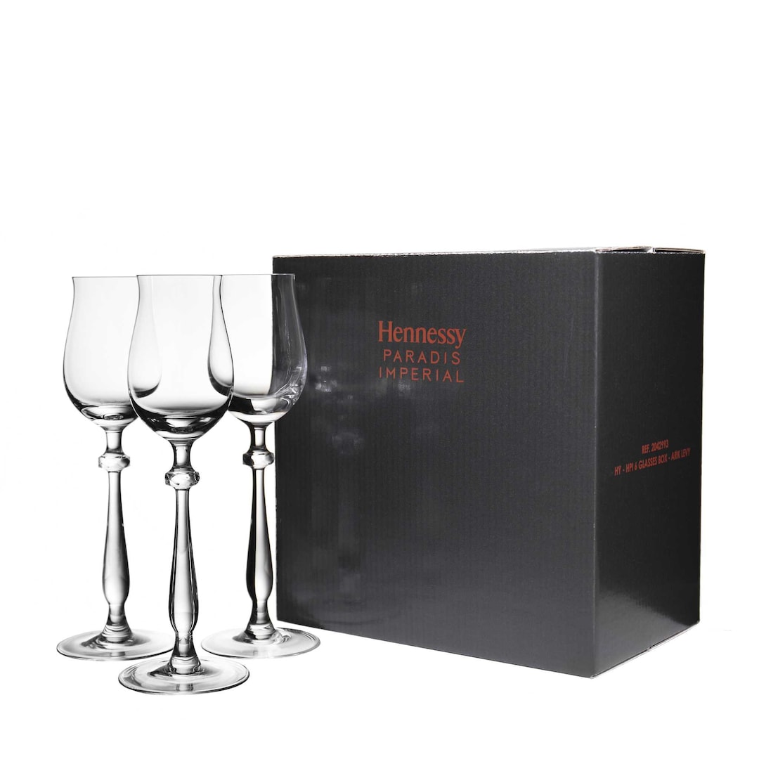 Hennessy - Paradis Imperial Cognac Glass - Set of 6 With Box - Etsy