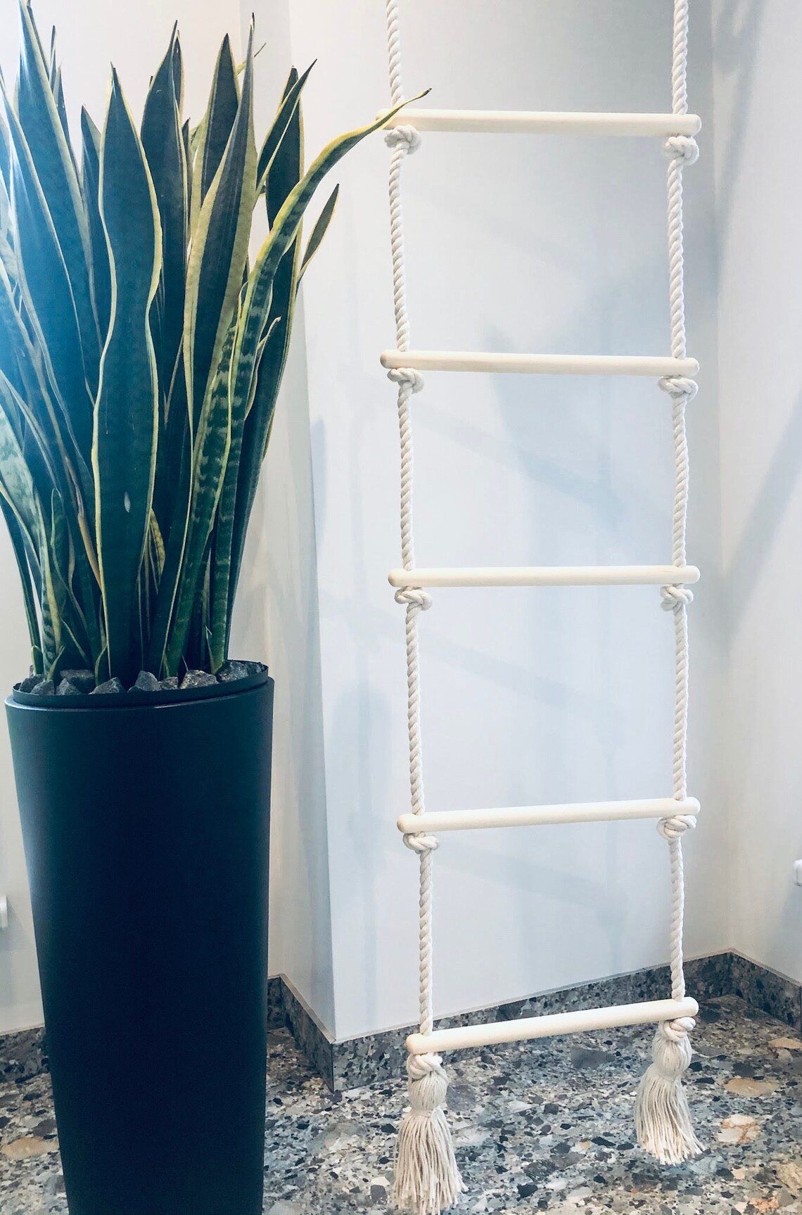 Montessori Climbing Ladder Boho Style Kids Indoor Activity - Etsy