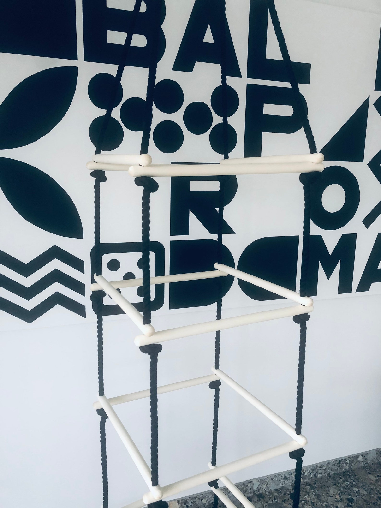 Montessori Rope Ladder Kids Indoor Playground Climbing Bars - Etsy