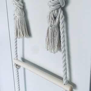 Montessori Climbing Ladder, Boho Style, Kids Indoor Activity, Rope ...