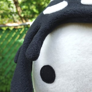 Inky Cap Mushroom Plushie - Cottage Core Plush Toy - Mushroom Stuffed ...