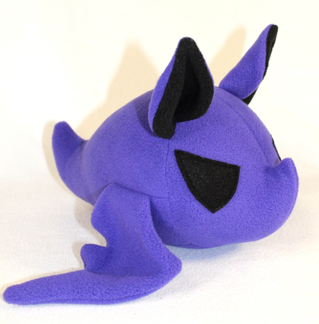 Purple Bat Plush Toy - Ready to Ship! - Bat Plushie - Goth Plush Toy ...