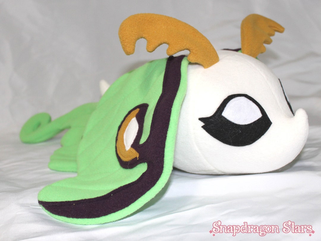 Luna Moth Plushie - Moth Plush Stuffed Animal - Bug Toy - Cottagecore ...