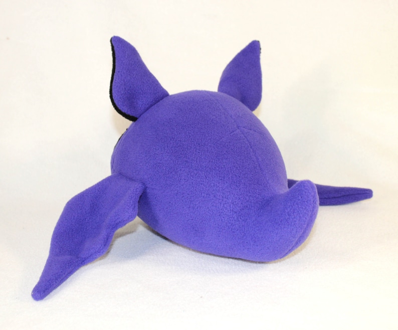 Purple Bat Plush Toy - Ready to Ship! - Bat Plushie - Goth Plush Toy ...