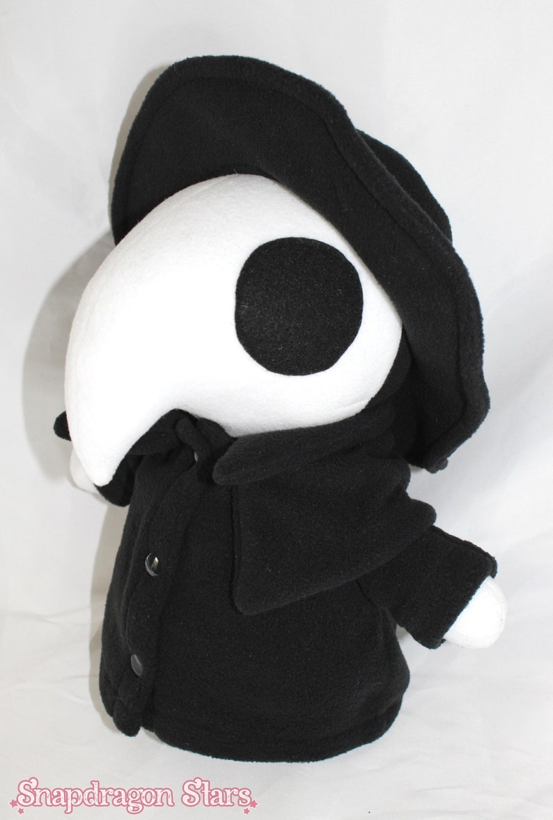 Plague Doctor Plush Toy Ready to Ship Creepy Cute Plushie - Etsy