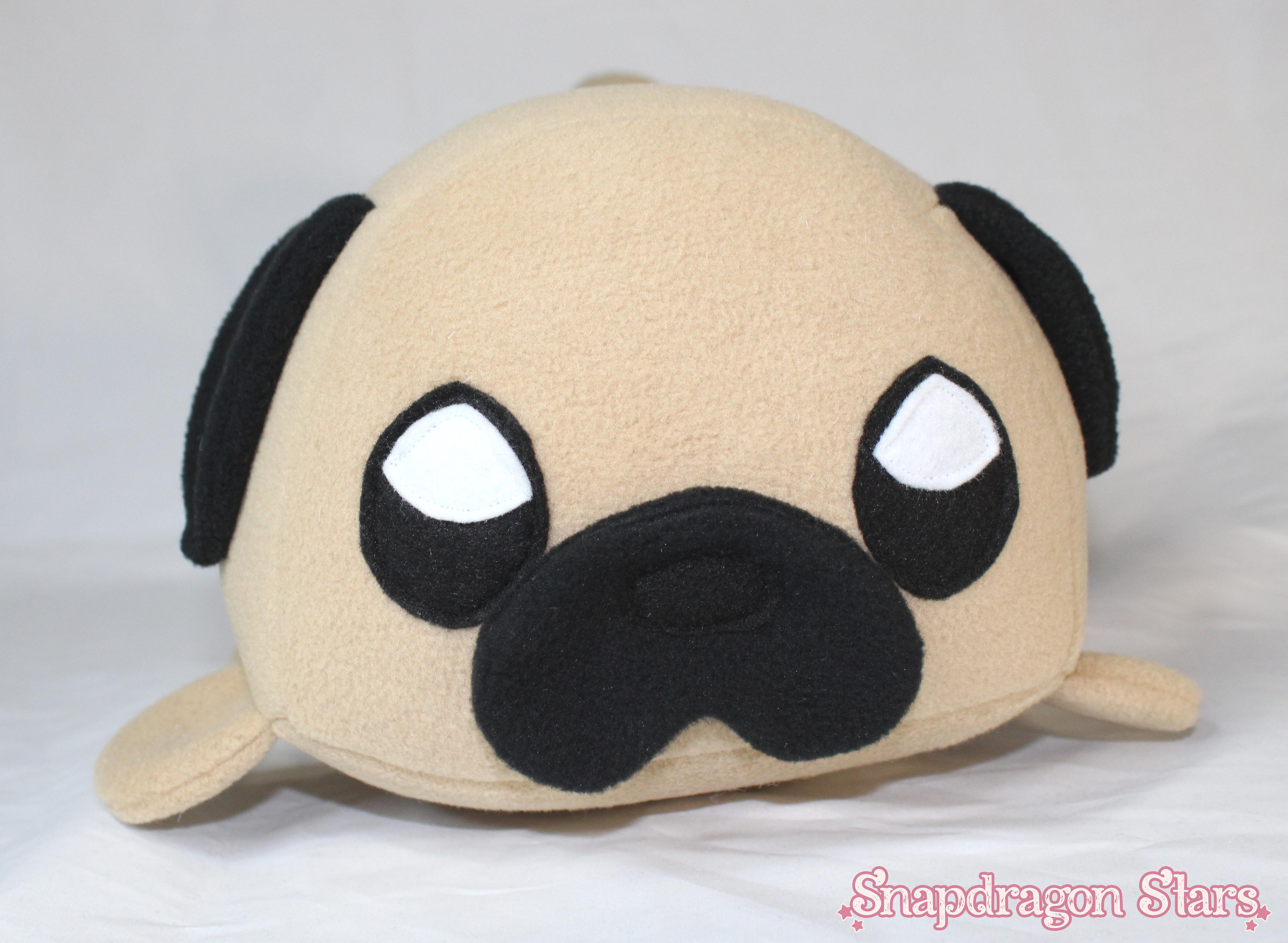 Pug Plushie - Ready to Ship! - Pug Stuffed Animal - Gifts for Pug ...