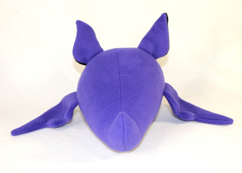 Purple Bat Plush Toy - Ready to Ship! - Bat Plushie - Goth Plush Toy ...