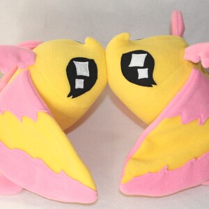 Rosy Maple Moth Plush - Ready to Ship! - Moth Plushie - Pastel Goth ...